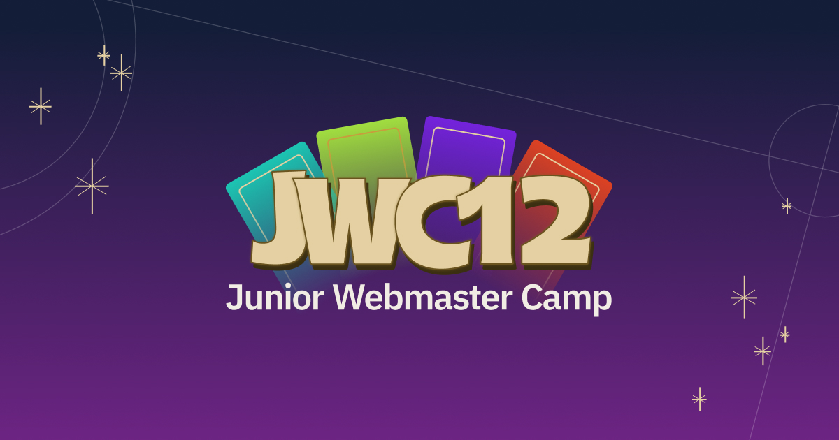 Junior Webmaster Camp 12